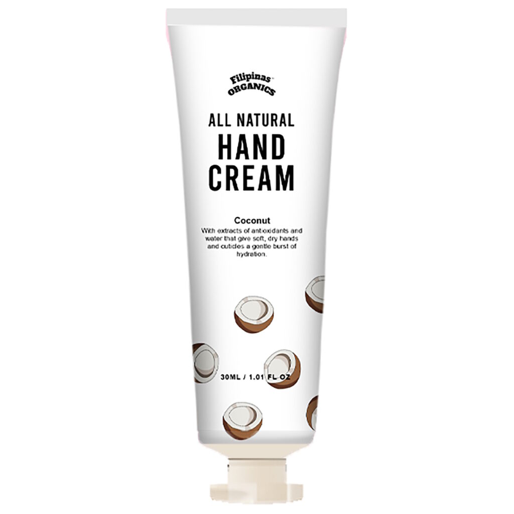 All Natural Hand Cream – Coconut – Filipinas Organics
